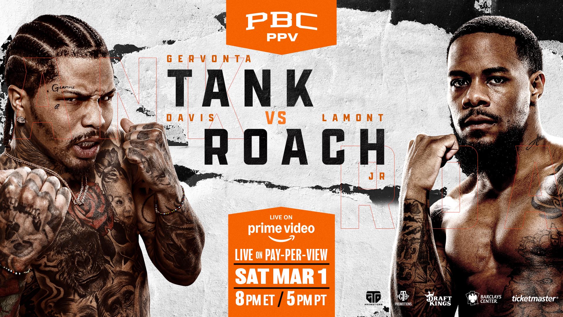 PBC Fight Night - Davis vs Roach & Valenzuela vs Russell